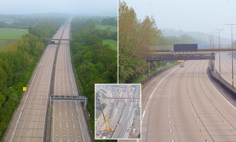 Warning over M25 delays as motorway closes for THREE weekends