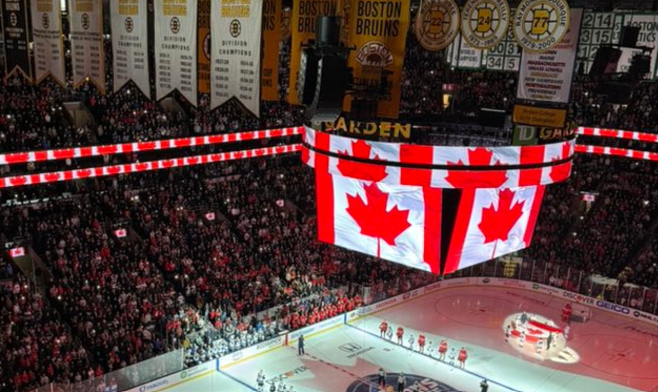 Canadian national anthem: boos in Boston