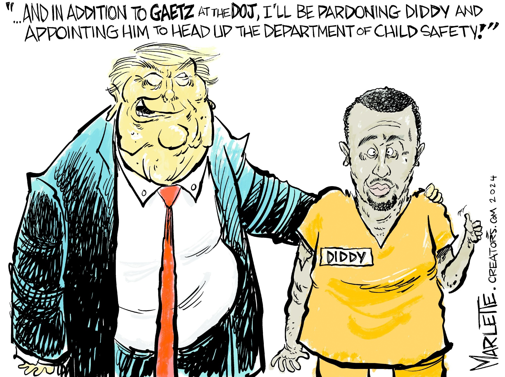 The Latest Political Cartoons From Andy Marlette