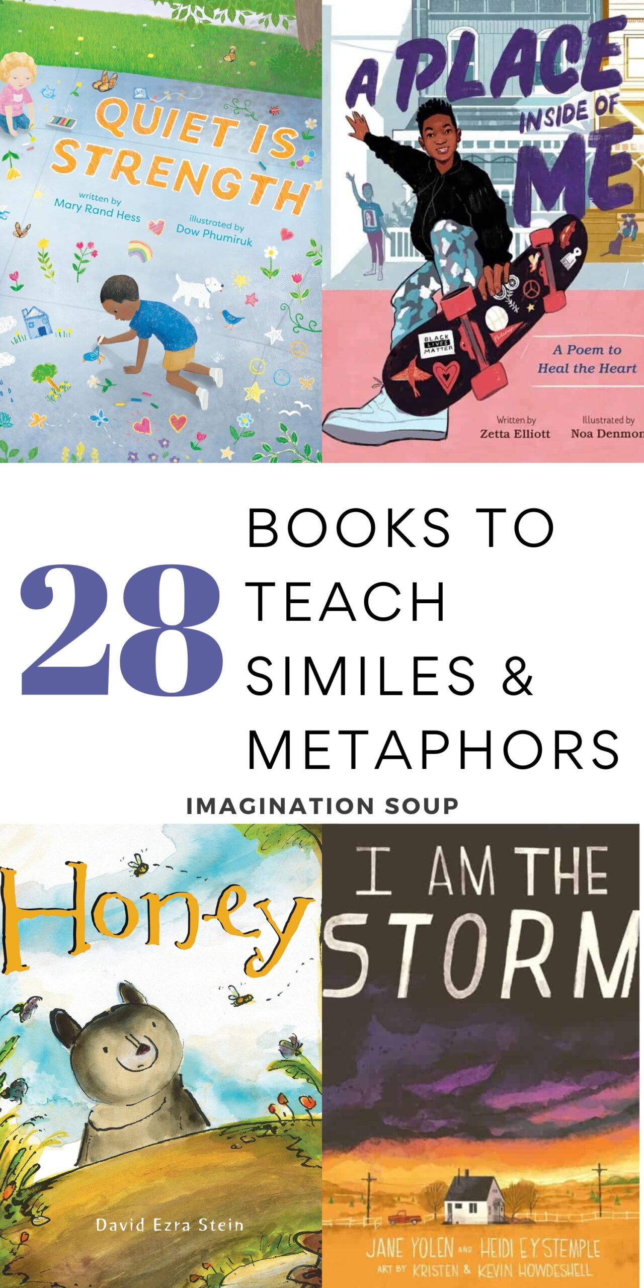 28 Picture Books with Simile Examples and Metaphor Examples