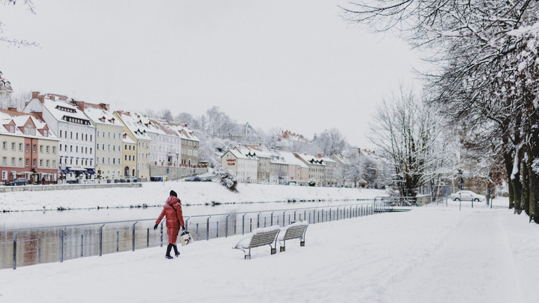Dermesztő hideg van Németországban, mínusz 20 fok alá csökkent a ...