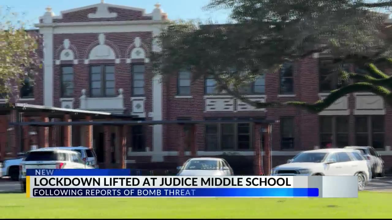 Judice Middle School cleared after early morning bomb threat