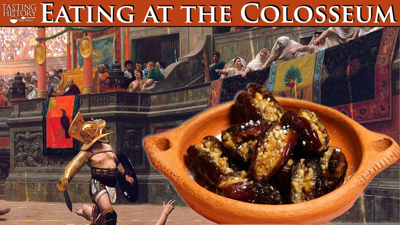 Recreating A Roman Colosseum Snack: Stuffed Dates