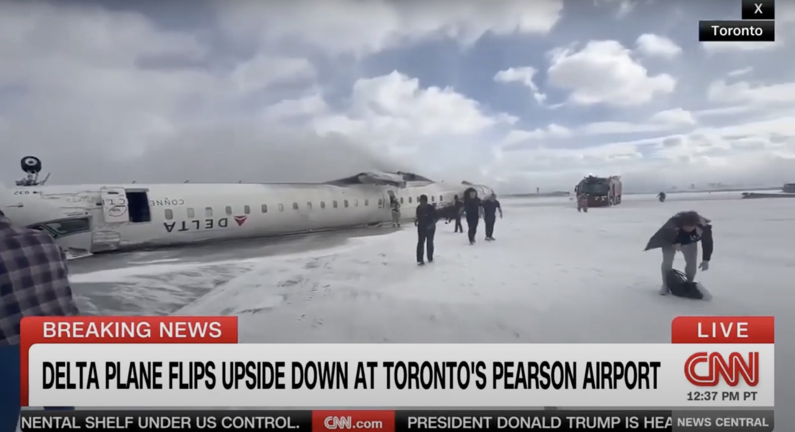'Our plane crashed:' CNN viewers get 'unbelievable look' at video of ...