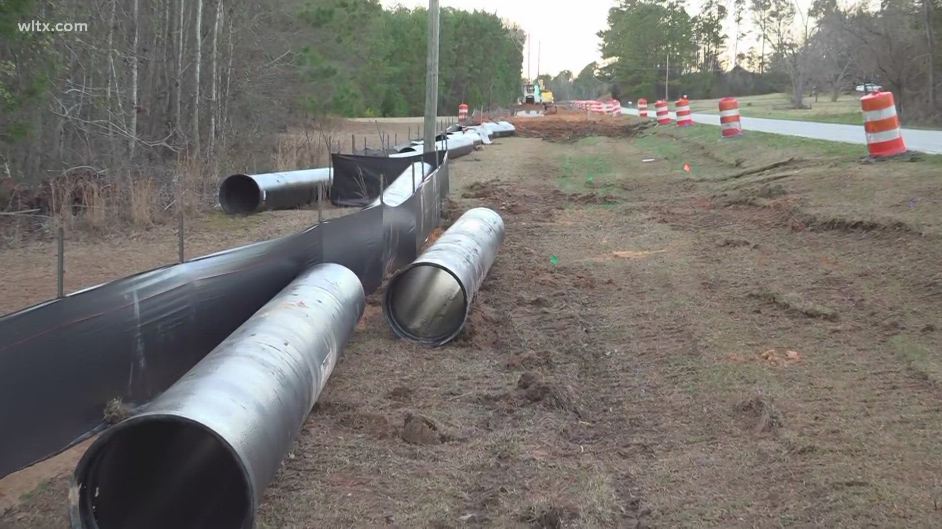 Construction worker killed when trench falls in on him