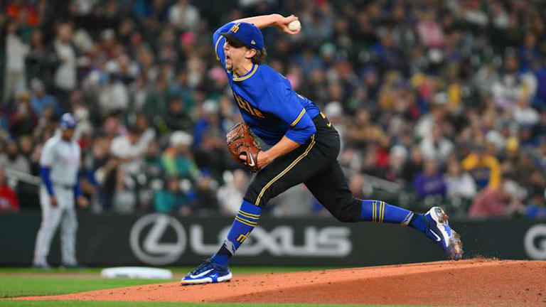 Seattle Mariners Starting Pitcher Logan Gilbert Discusses Team's ...