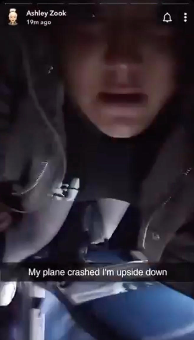 Delta Air Lines crash survivor posts harrowing upside-down photo inside ...