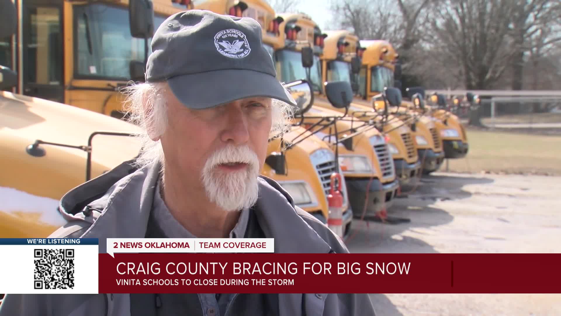 Craig County schools and roads bracing for big snowfall