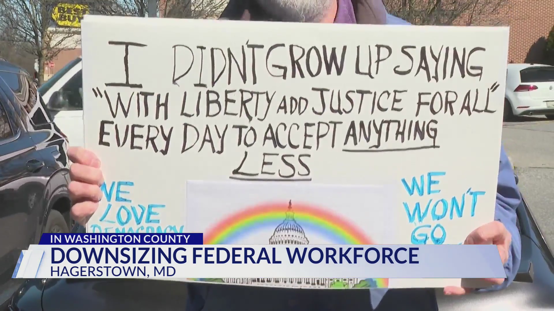 United Democrats of Washington County protest Trump administration ...