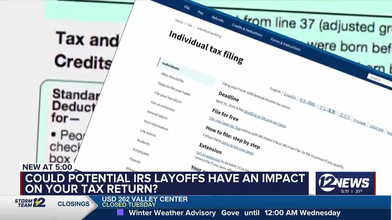 With cuts to the IRS workforce, what could that mean for filing taxes