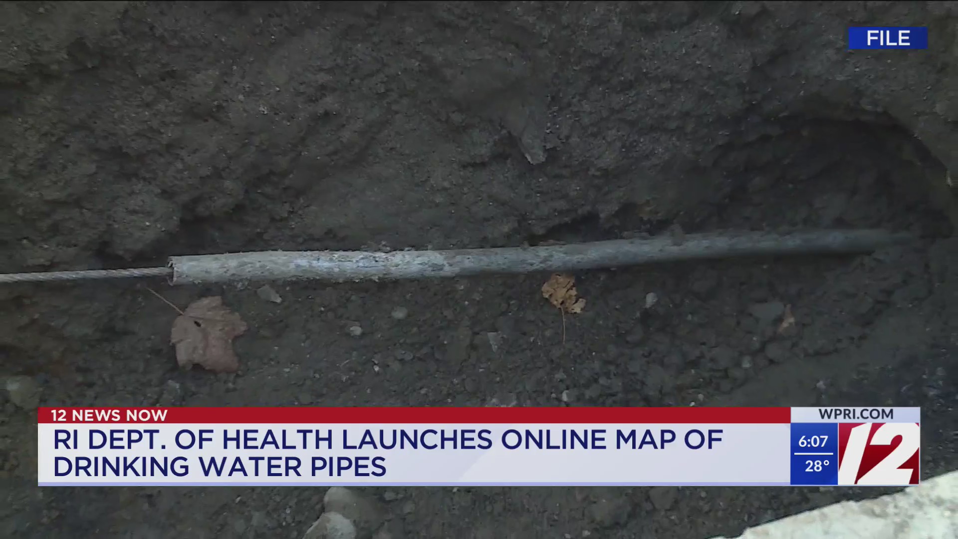 RI Dept. of Health launches online lead pipe map