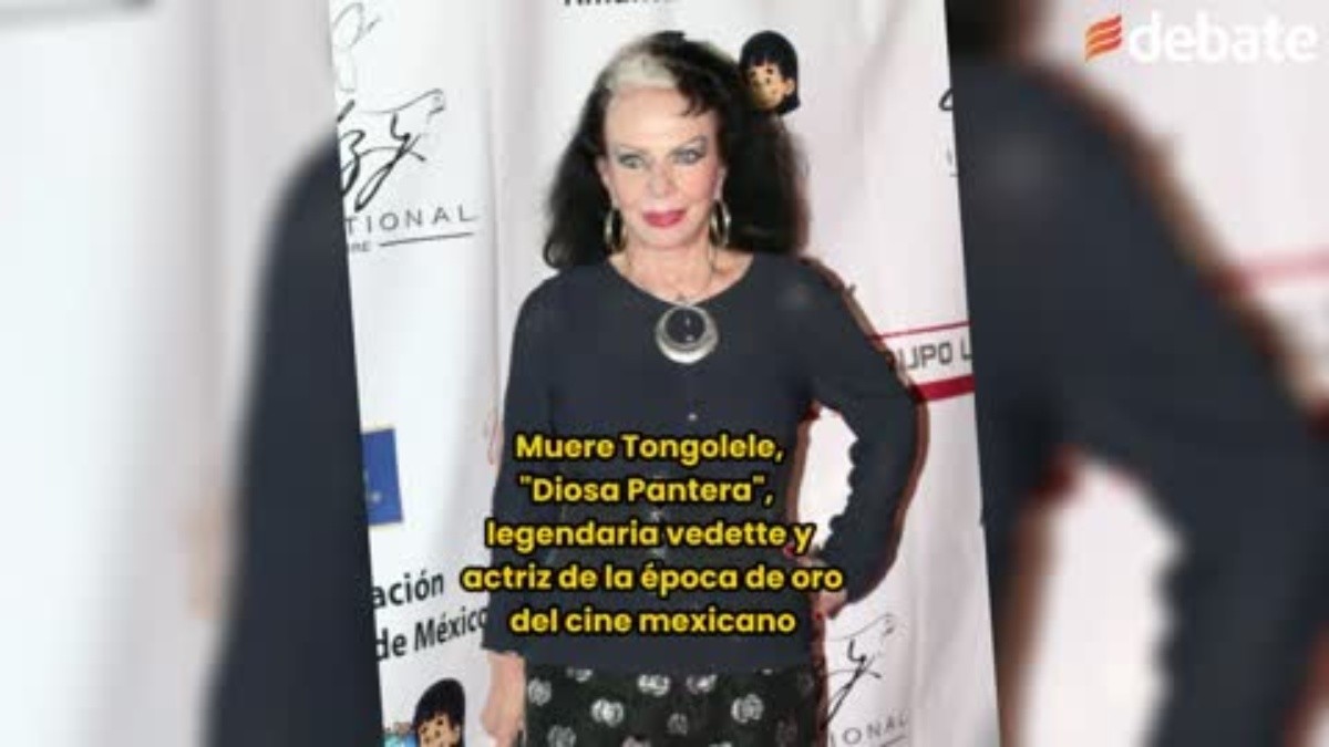Muere Tongolele, "Diosa Pantera", legendaria vedette y actriz de la ...