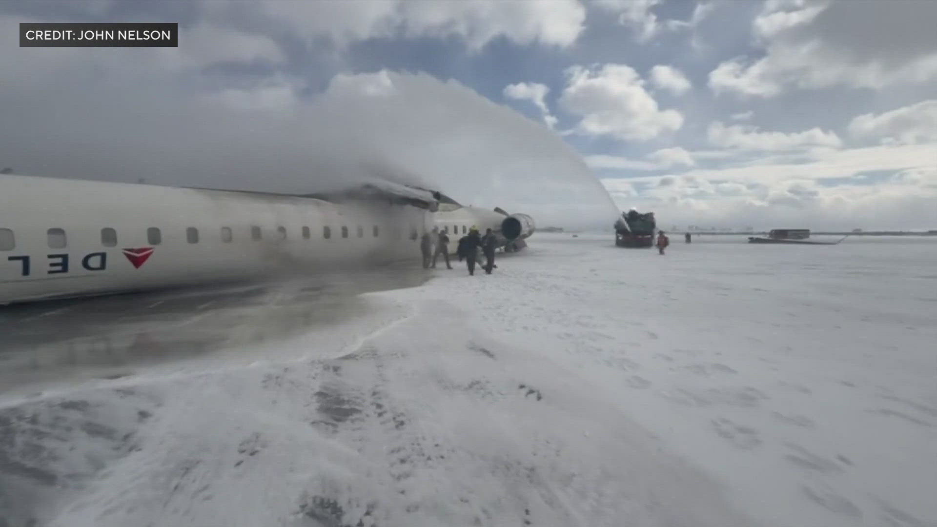 All 80 aboard Delta flight survive after jet flips upon arrival in Toronto