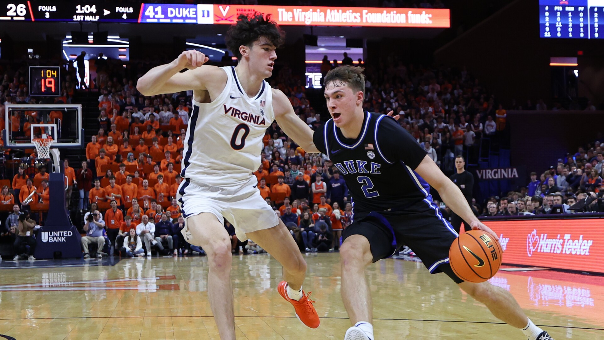 Flagg has 17 points and 14 rebounds as No. 3 Duke beats Virginia 80-62