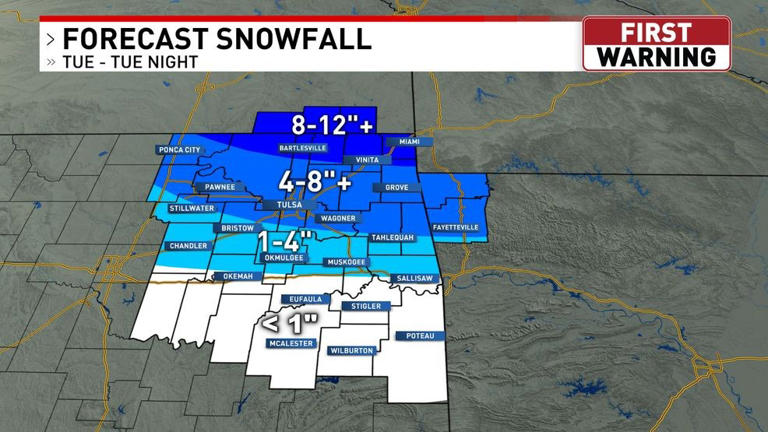 TRACKING: Winter Storm Warning