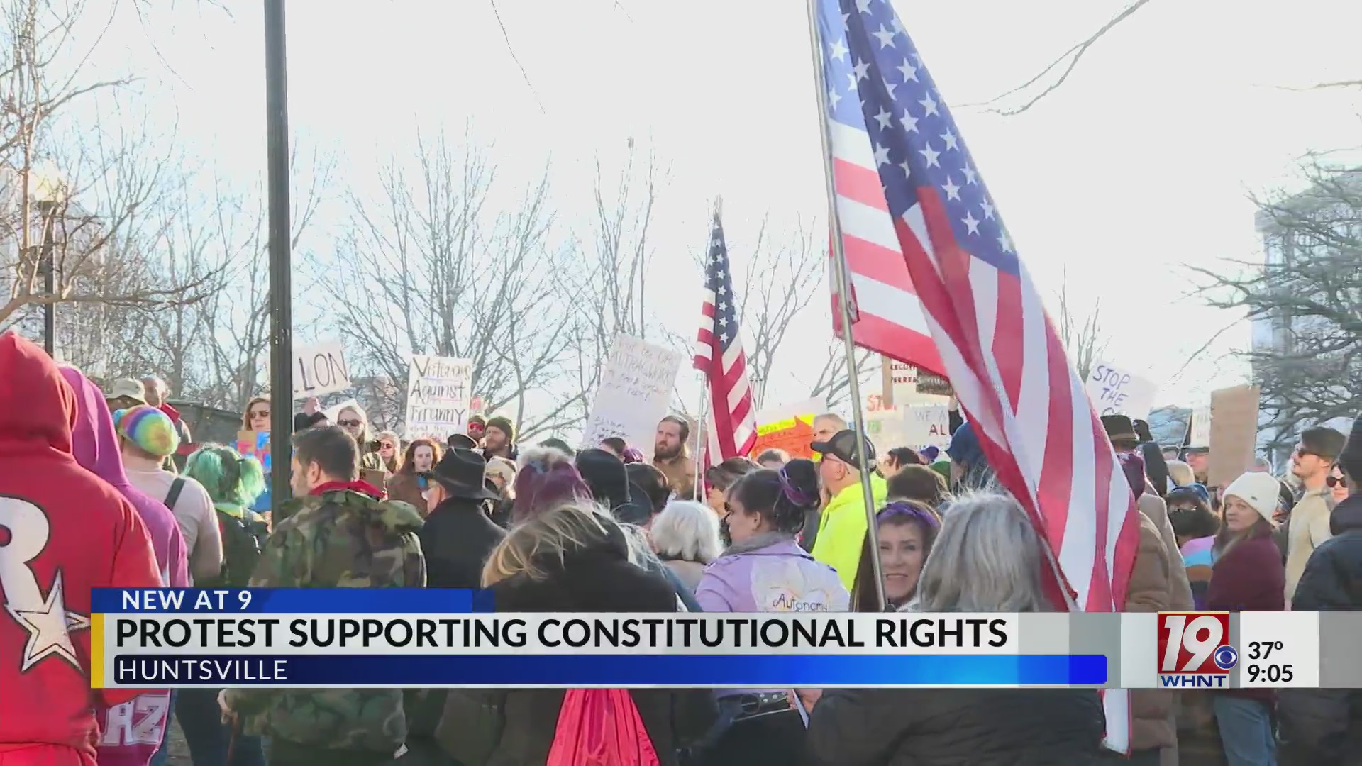 Huntsville Group Participates in President's Day Protest | Feb. 17 ...