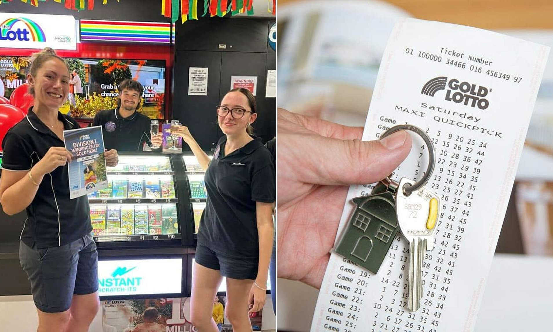 Aussie bloke comes forward to claim his second major Lotto prize