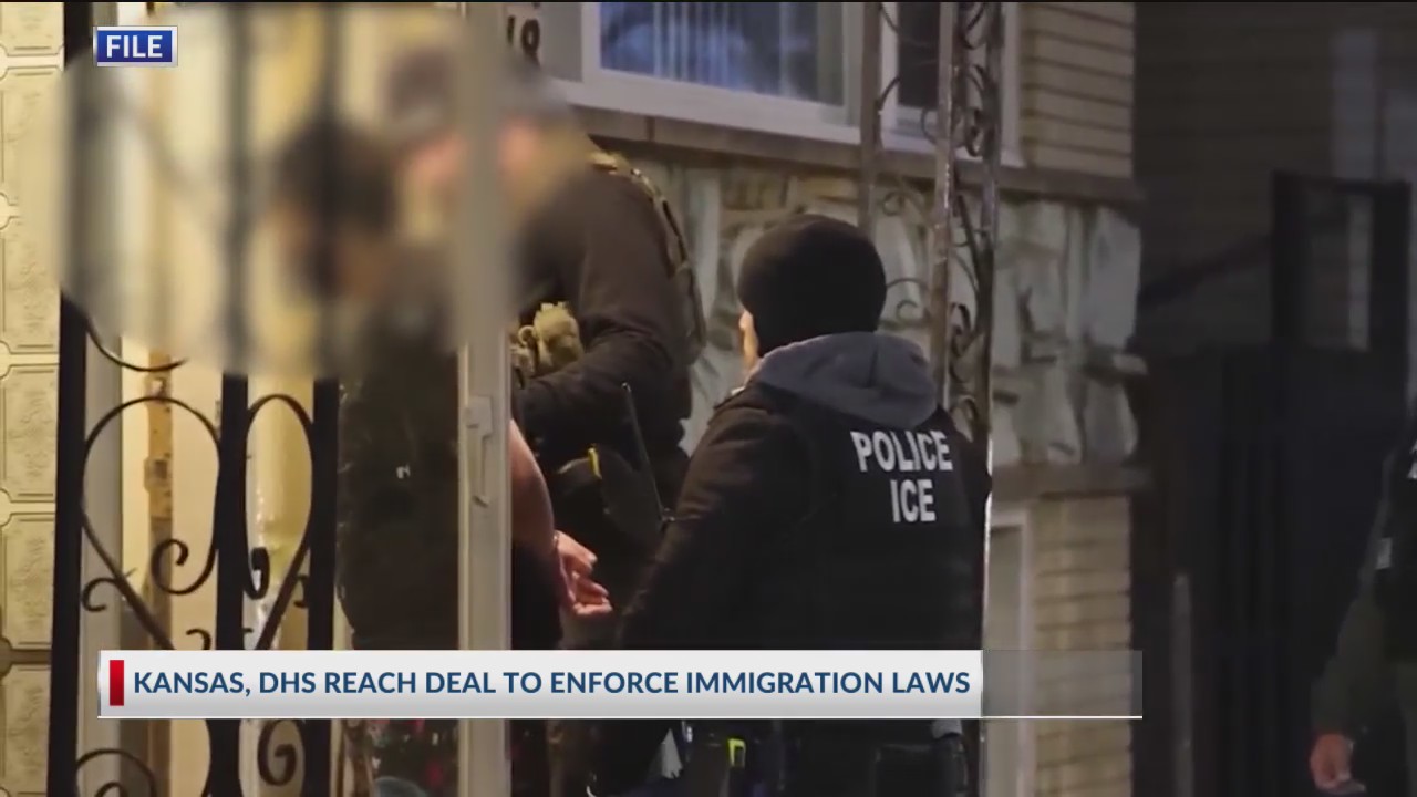 ICE signs deal with top Kansas law enforcement agencies