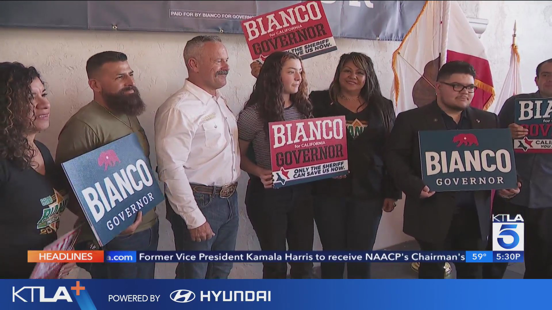 Riverside Co. Sheriff Chad Bianco running for governor Riverside Co. Sheriff Chad Bianco running for governor