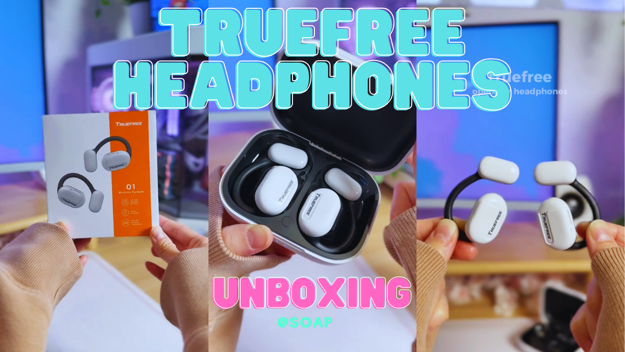 Unboxing TrueFree Open-Ear Headphones: Lightweight & Comfortable