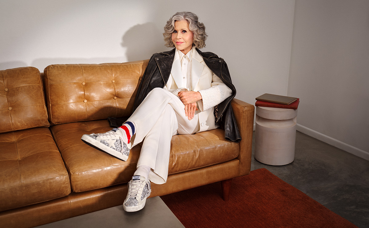 Jane Fonda Stars in New Golden Goose Campaign Highlighting Its Super ...
