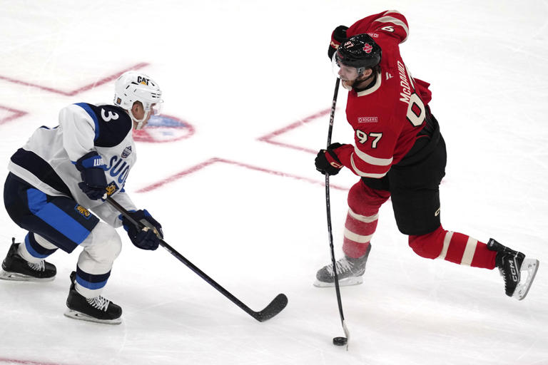 Canada beats Finland 5-3 to set up rematch with United States in 4 ...