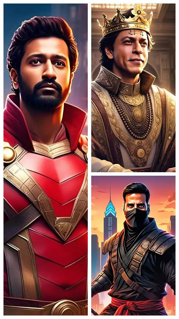AI imagines Bollywood stars as cartoon characters - Vicky Kaushal to ...