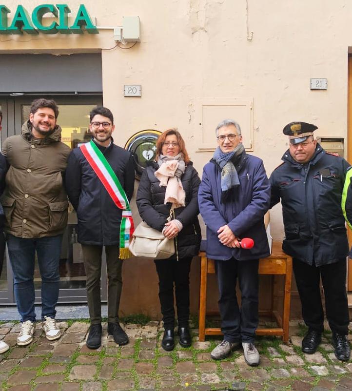 Il cuore in cassaforte: inaugurato a Cerasa un nuovo defibrillatore