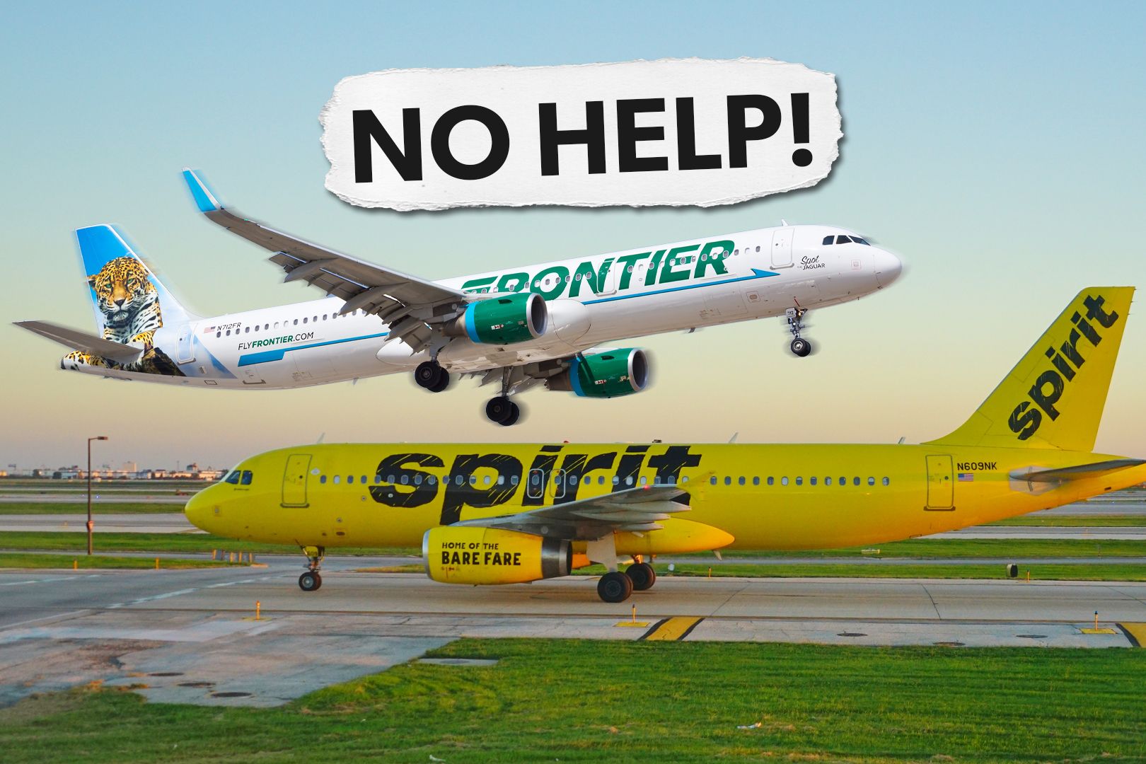 Why Spirit Airlines Really Doesn't Want To Join Forces With Frontier