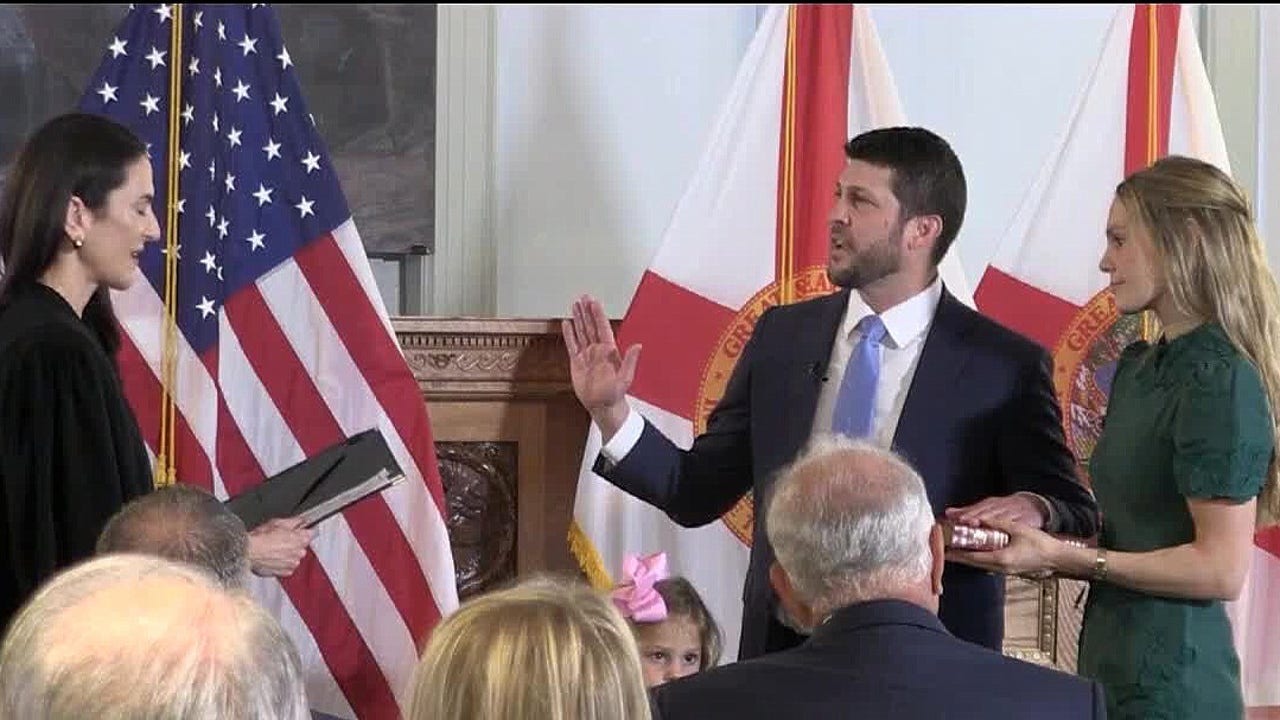 Uthmeier sworn in as Florida Attorney General, strengthening DeSantis ...