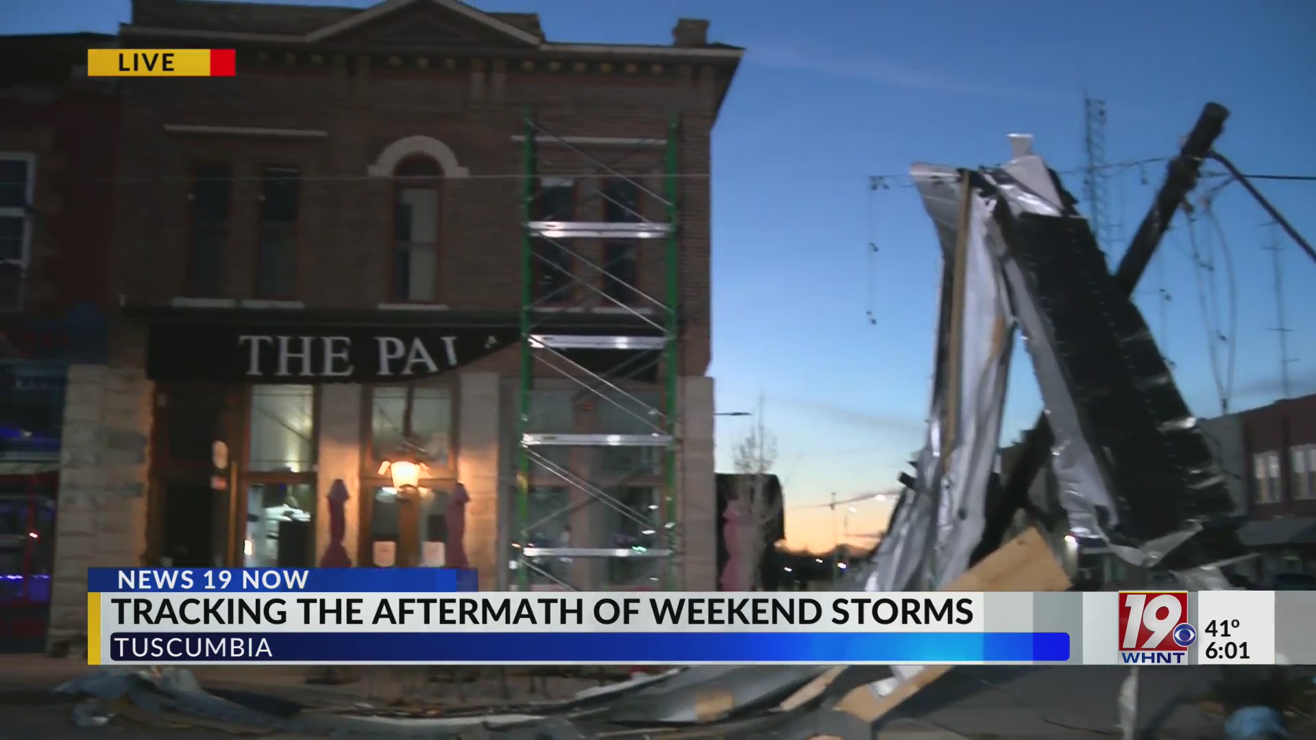 Tracking the Aftermath of Weekend Storms | Feb. 17, 2025 | News 19 at 6 ...