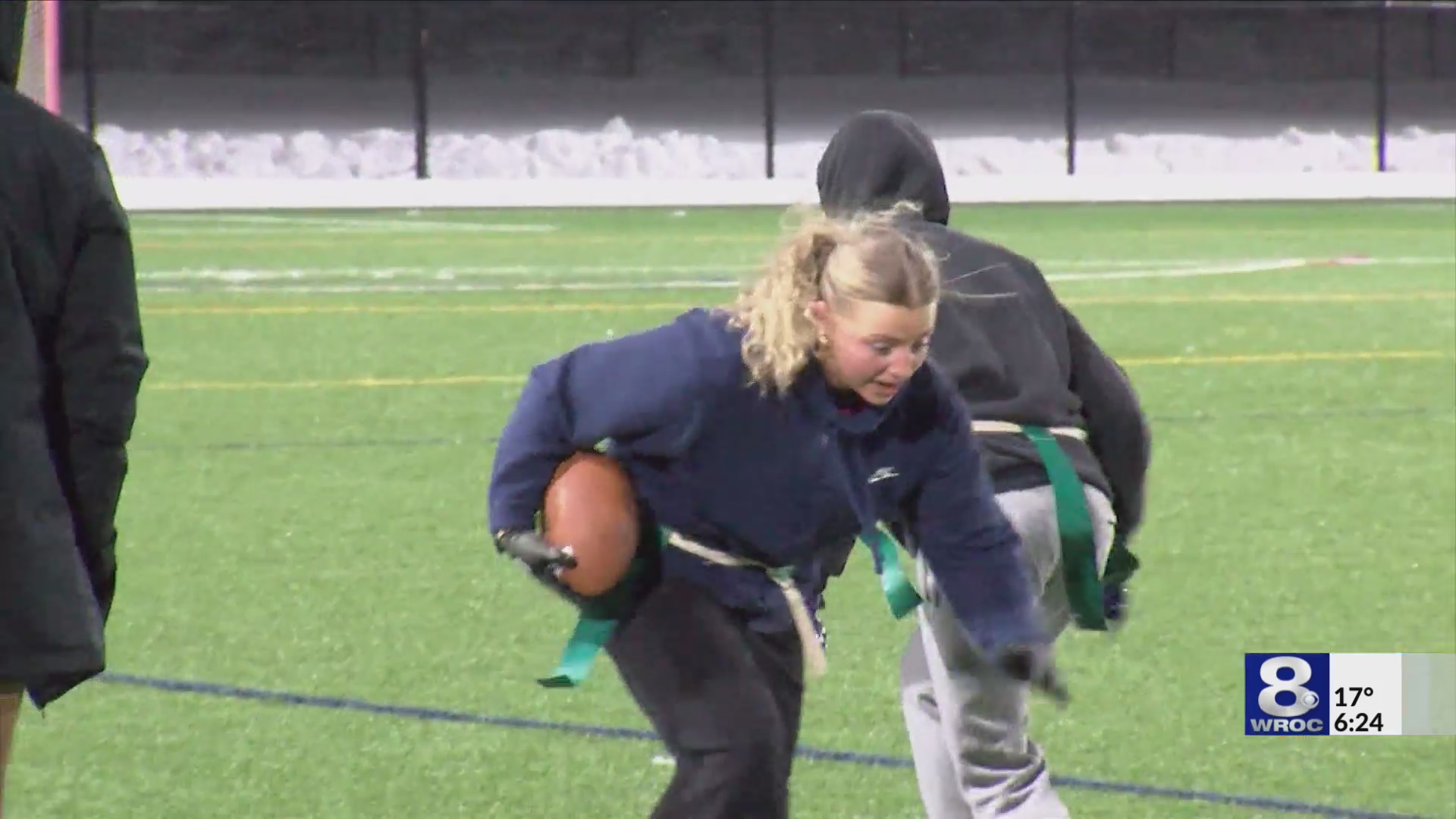 'I couldn't stop smiling': Brockport ready for varsity flag football