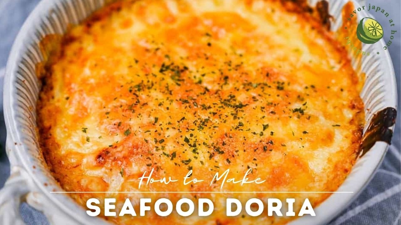 How to Make Seafood Doria | Creamy Japanese Rice Gratin Recipe 🦐🥄