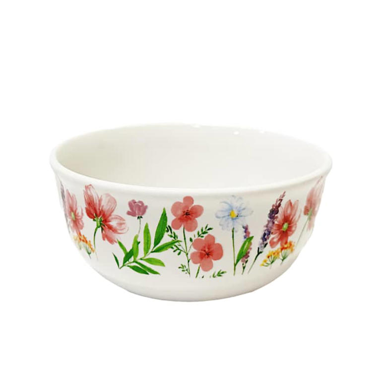 The Beautiful $1 "Wildflower" Stoneware Bowls Everyone Is Buying at ...