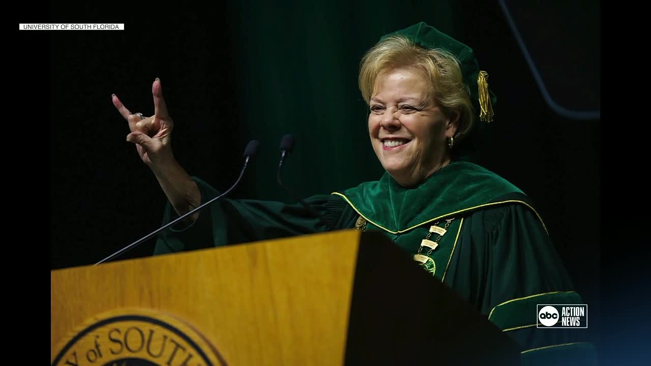 USF president announces plans to step down, find successor