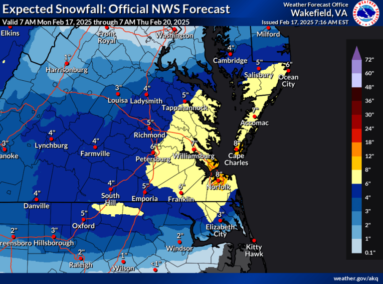 Residents and crews gear up for heavy snowfall expected Wednesday ...