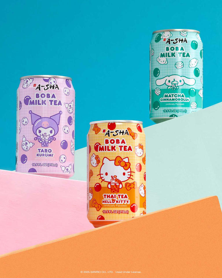 Sanrio's Hello Kitty & Friends Reveal Delicious New Costco Boba Tea Release