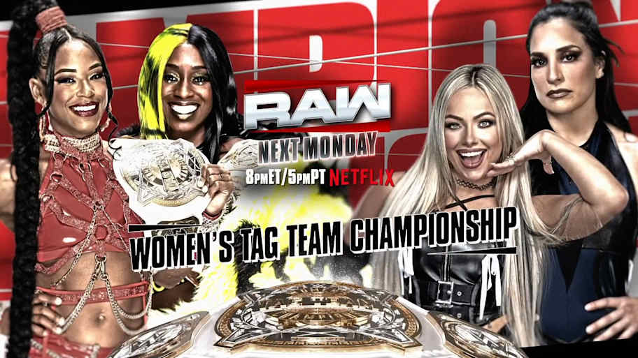 Two Championship Matches Announced For WWE Raw Next Week