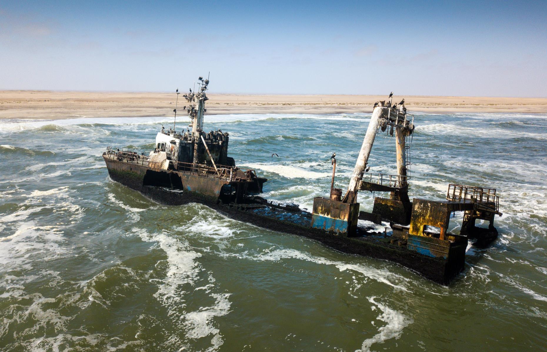 Revealed: incredible images of the 30 most famous shipwrecks