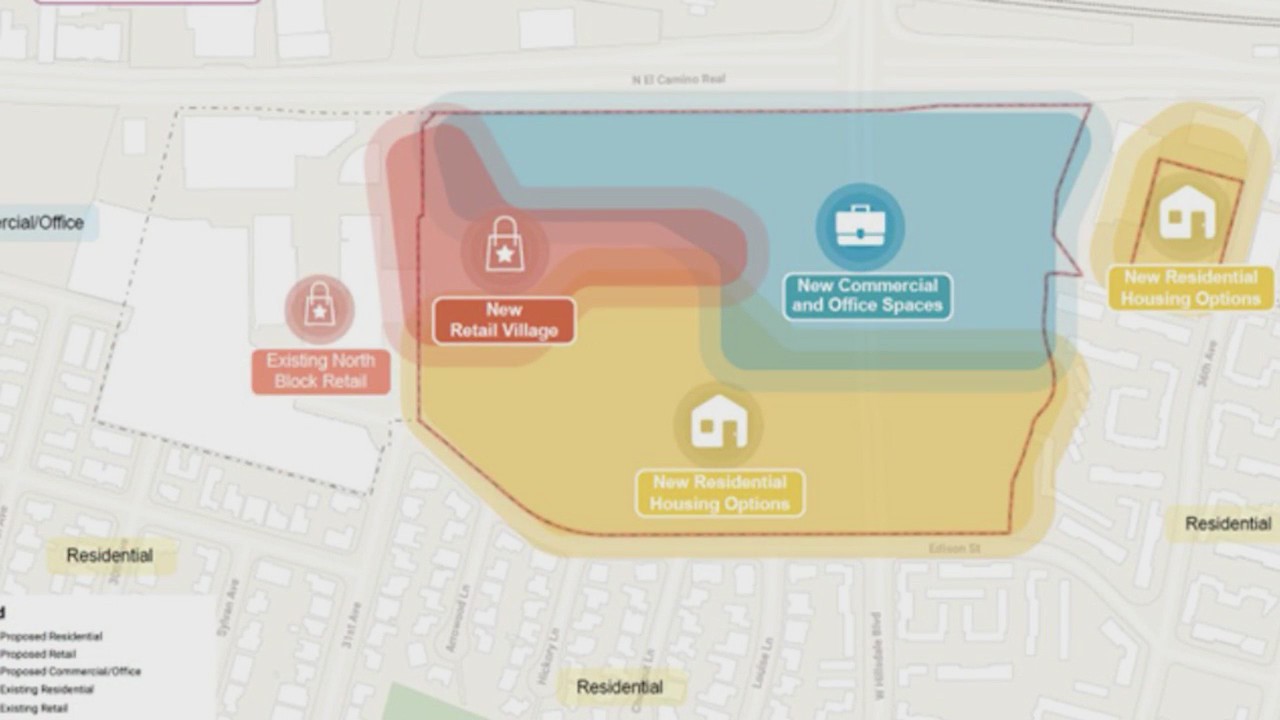 Hillsdale Mall redevelopment plan