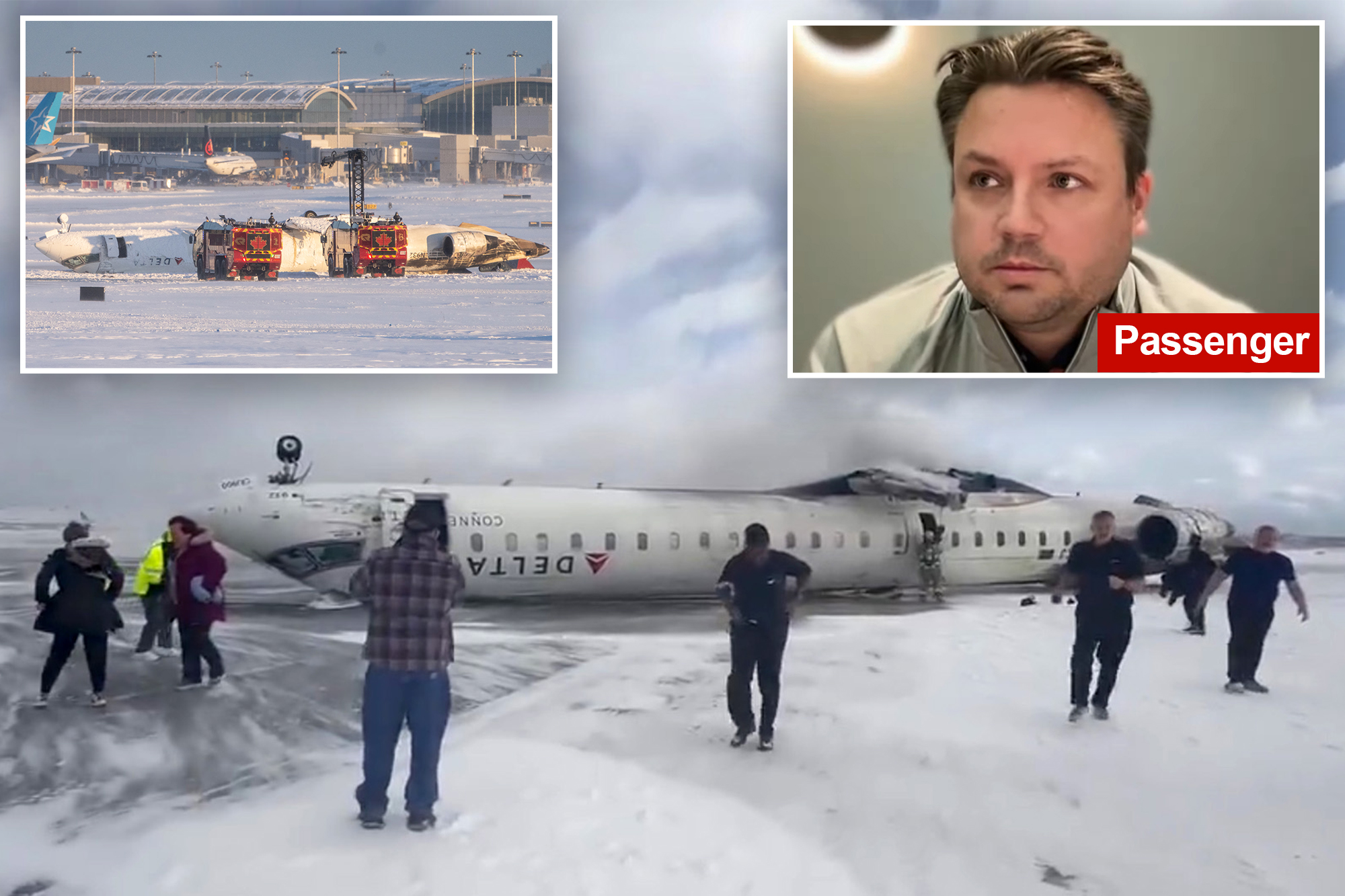 Delta Air Lines crash survivor describes ‘mass chaos’ before plane ...