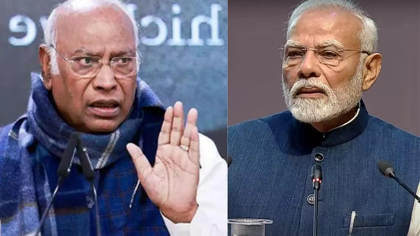 'Visionless' Modi govt tanked economy: Kharge