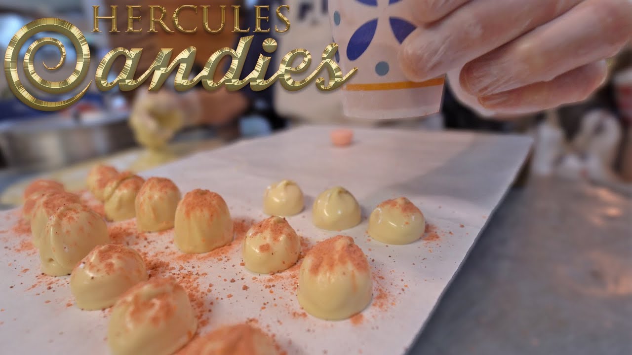 White Chocolate Covered Raspberry Creams