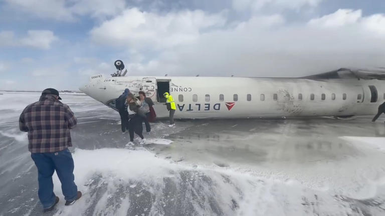 Delta Air Lines crash survivor describes ‘mass chaos’ before plane ...