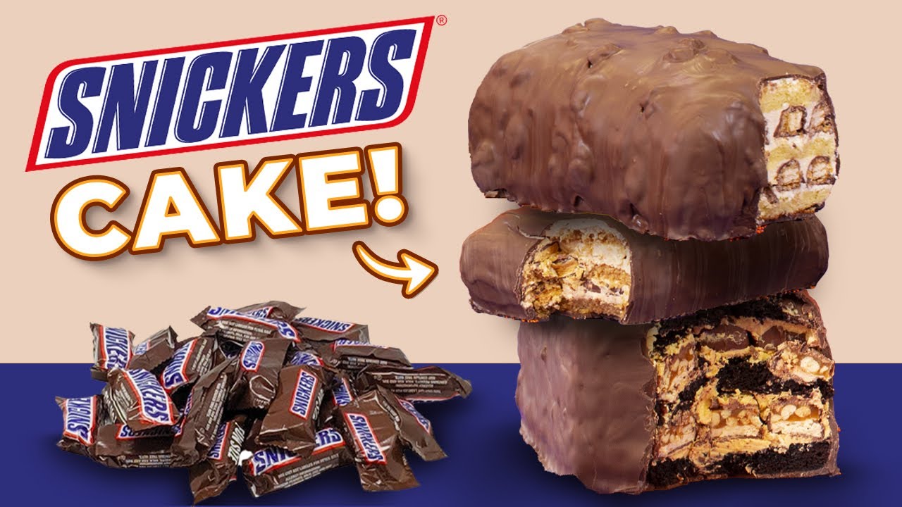 GIANT Fun-Sized SNICKERS, MR BIG and CRISPY CRUNCH Chocolate Bars