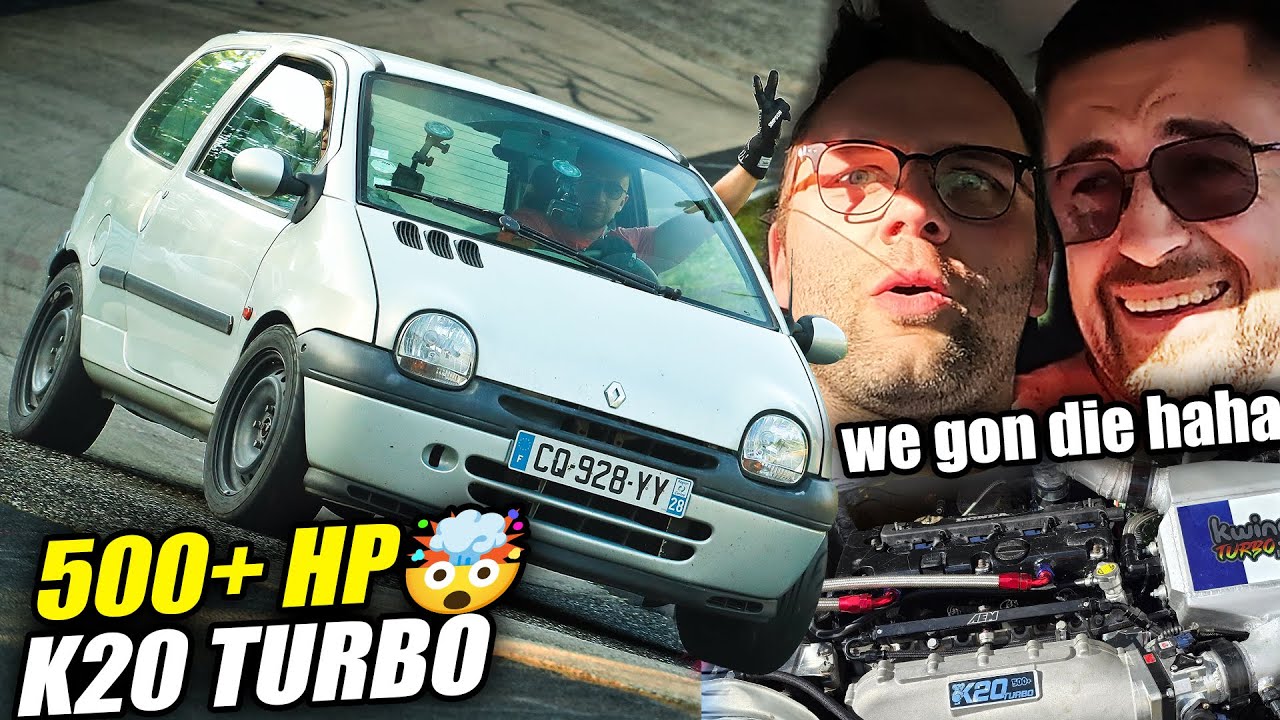 500+HP K20 Turbo Twingo – The Nürburgring’s Wildest Pocket Rocket!