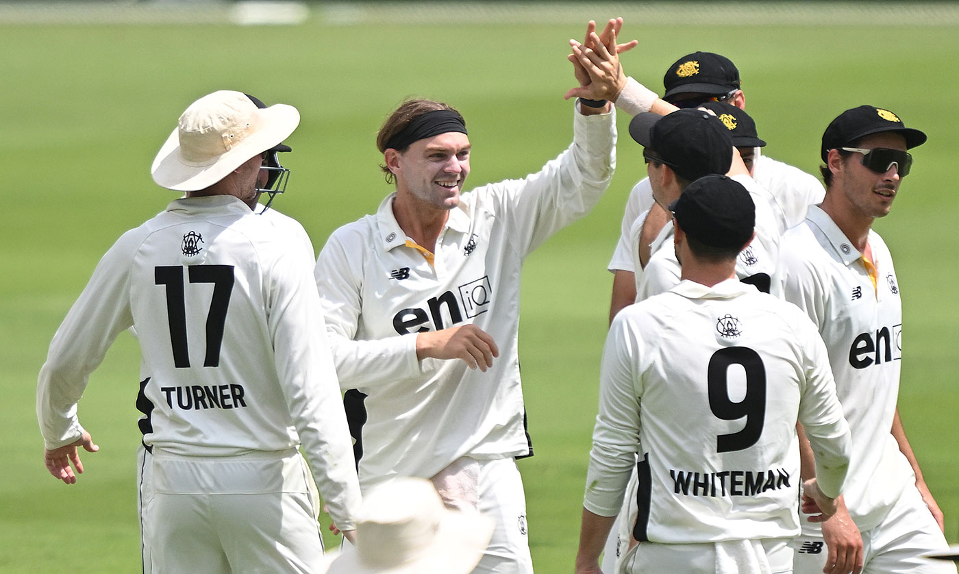 Rocchiccioli's career-best seven gives Western Australia control