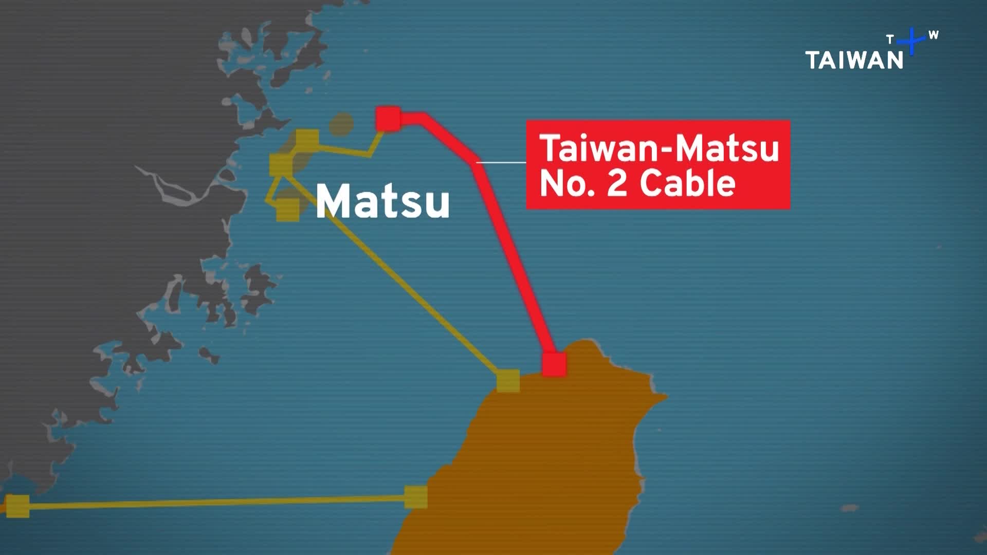 Undersea Cable Between Taiwan and Matsu Disconnected - TaiwanPlus News