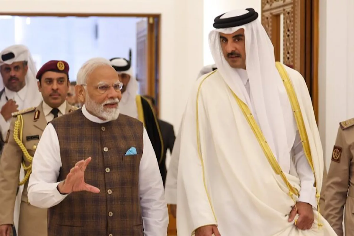 PM Modi, Amir of Qatar hold delegation-level talks