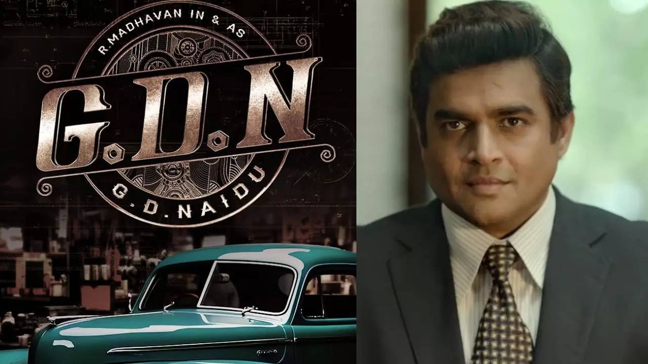 'GDN': R Madhavan's first look from GD Naidu biopic revealed!